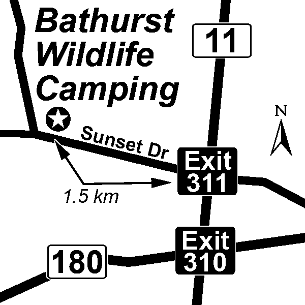 Bathurst Wildlife Camping - Passport America Camping & RV Club