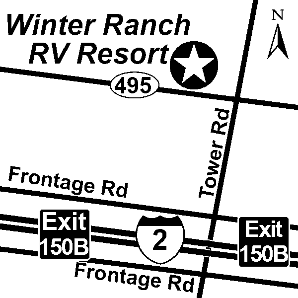 Winter Ranch RV Resort - Passport America Camping & RV Club