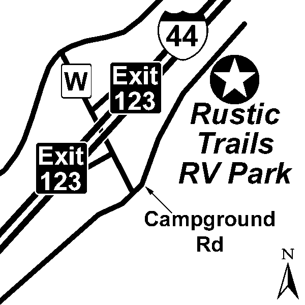 Rustic Trails RV Park - Passport America Camping & RV Club